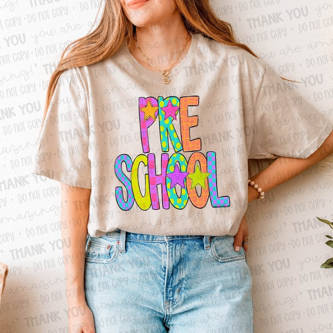 Pre School Bright Doodles – Grace & Co. Designs