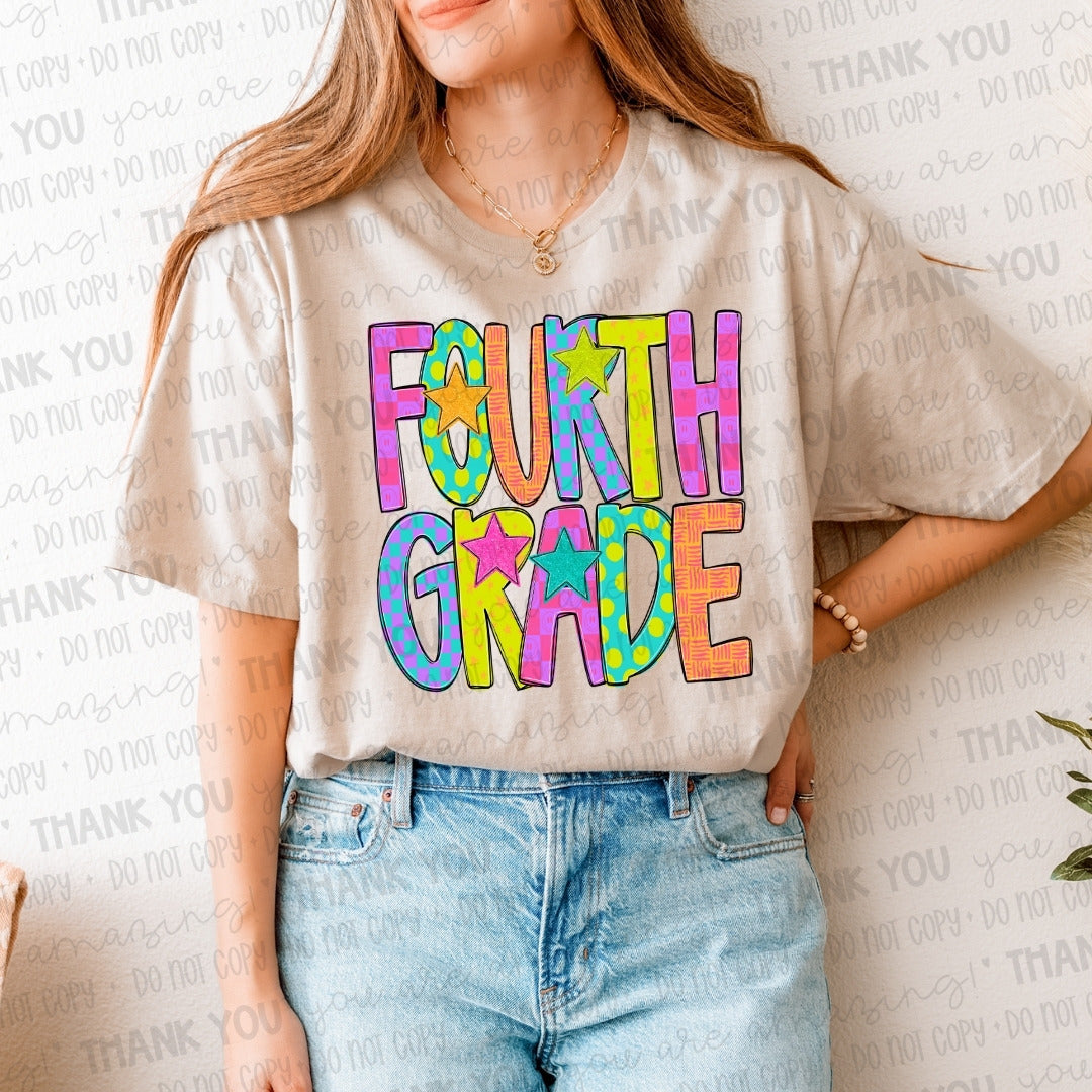 Fourth Grade Bright Doodles – Grace & Co. Designs