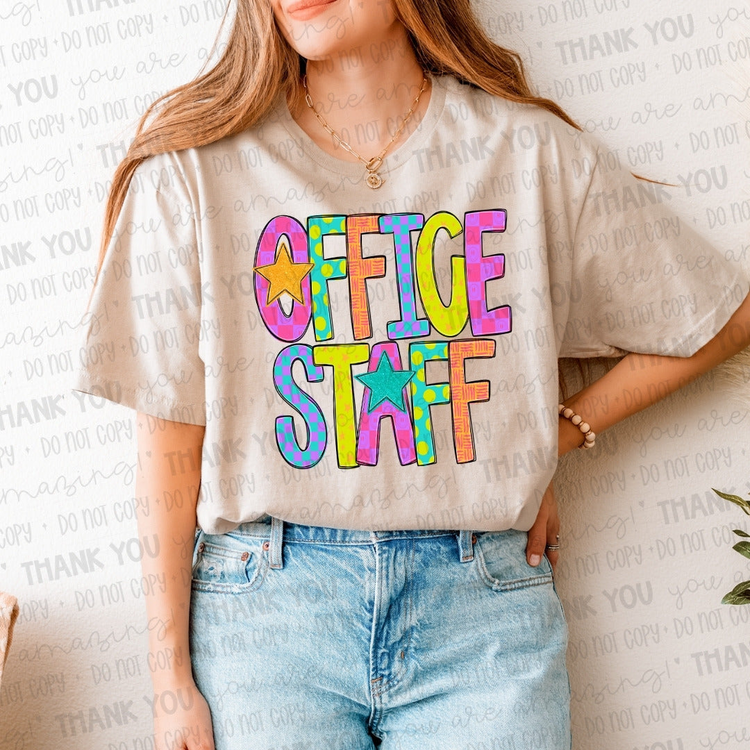 Office Staff Bright Doodles – Grace & Co. Designs