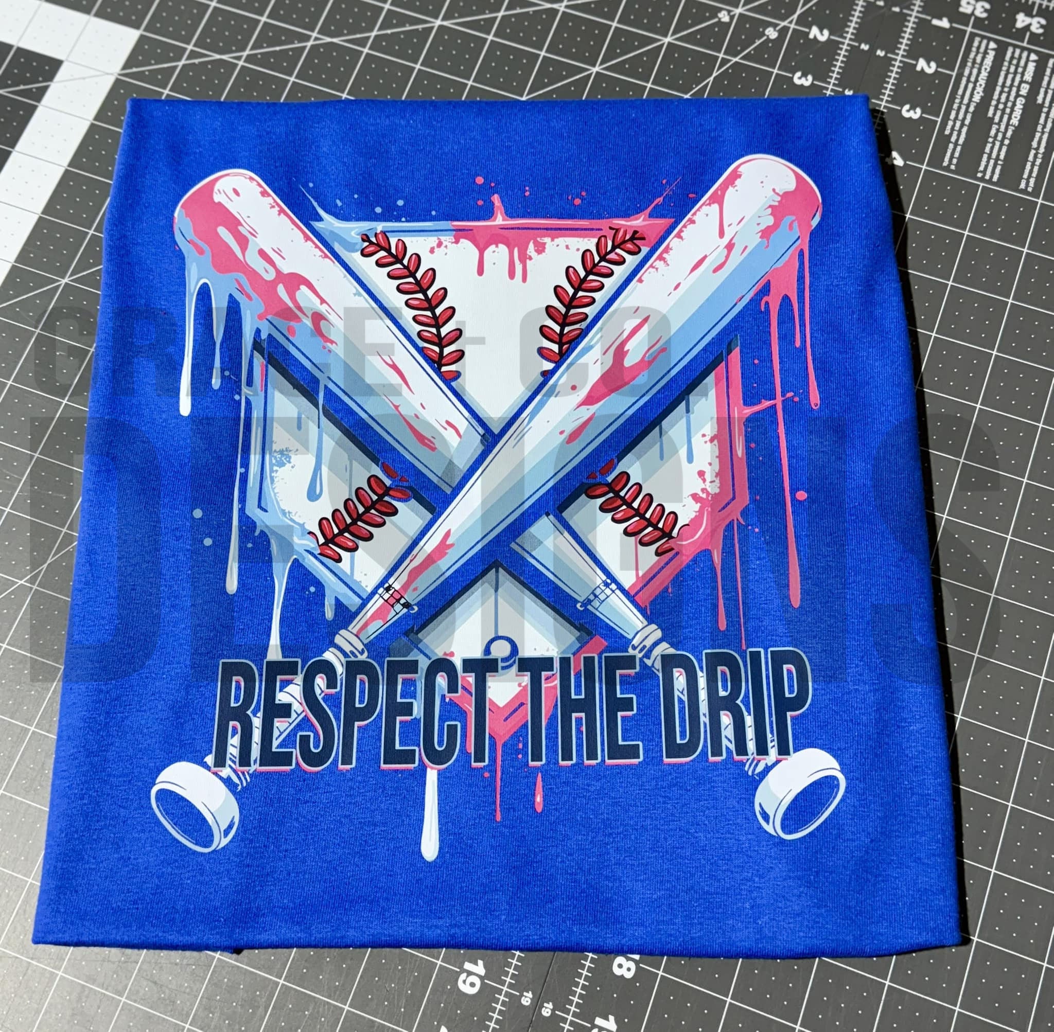 Respect the Drip Baseball Bats – Grace & Co. Designs